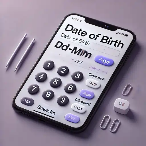 Calculate Your Age with DOB Calculator | GoWA.im